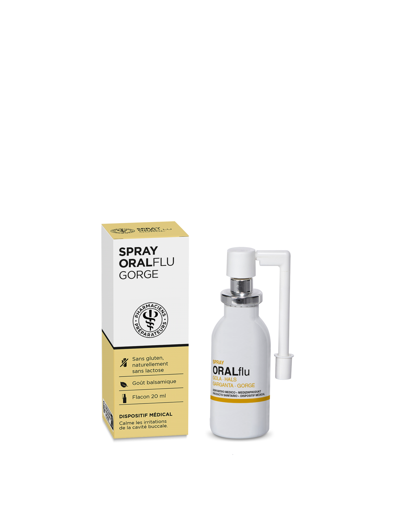 Spray ORALflu – Pharmaciens Préparateurs
