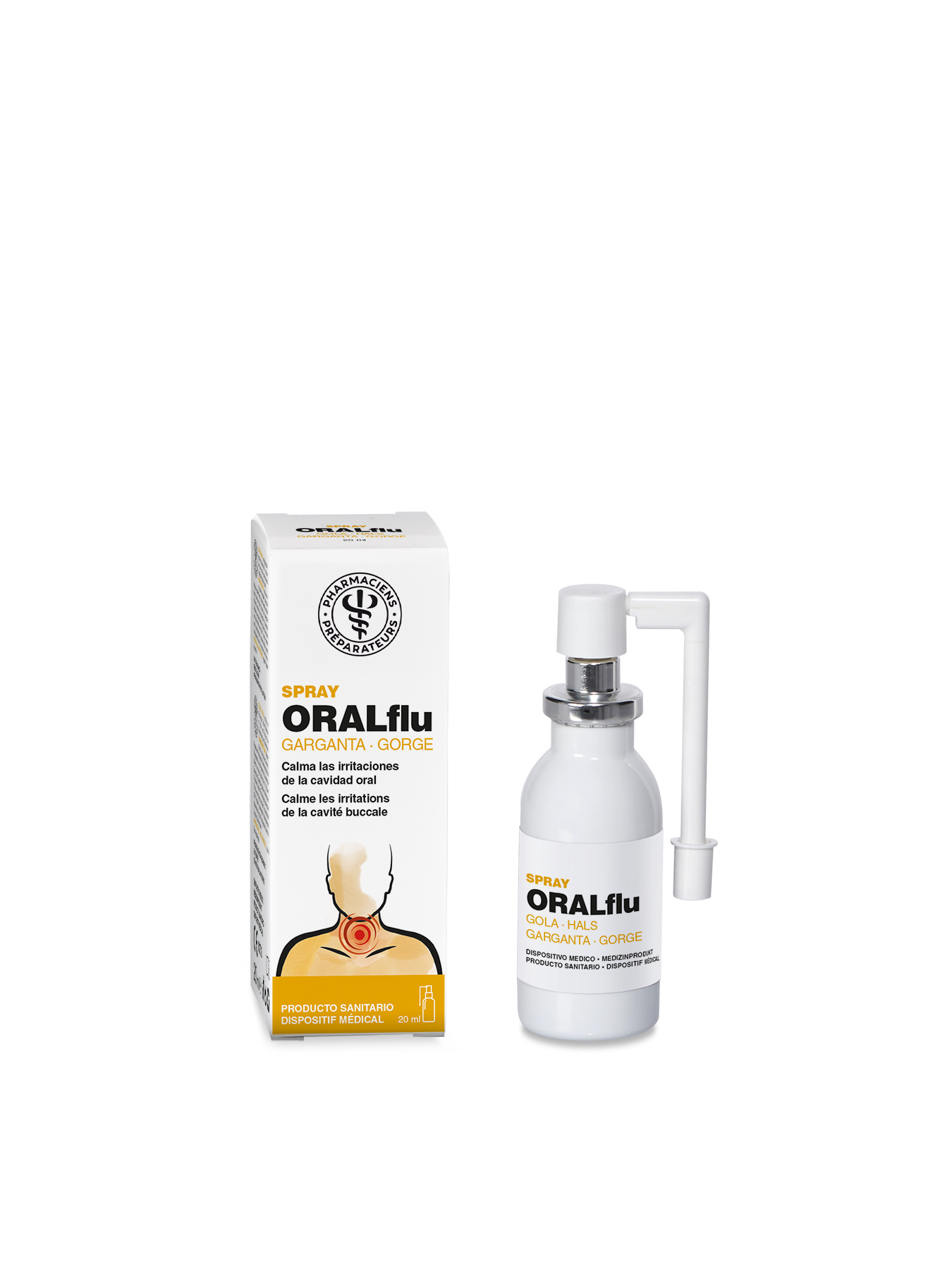 Spray ORALflu – Pharmaciens Préparateurs